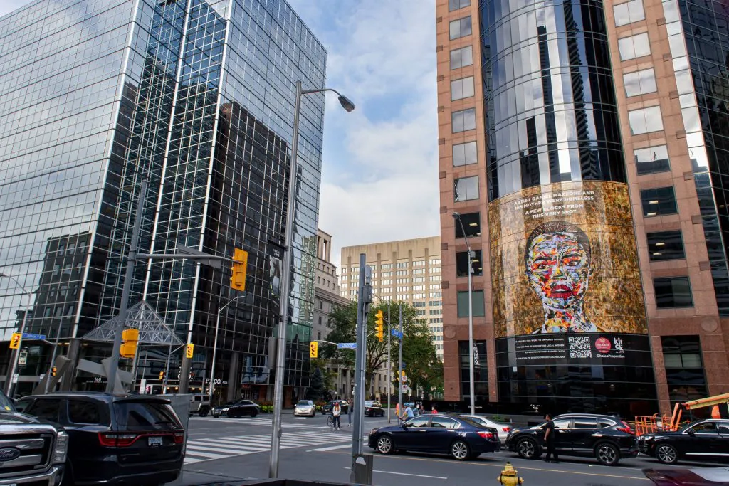 The Shoebox Project | Building Wrap - Contra Vision