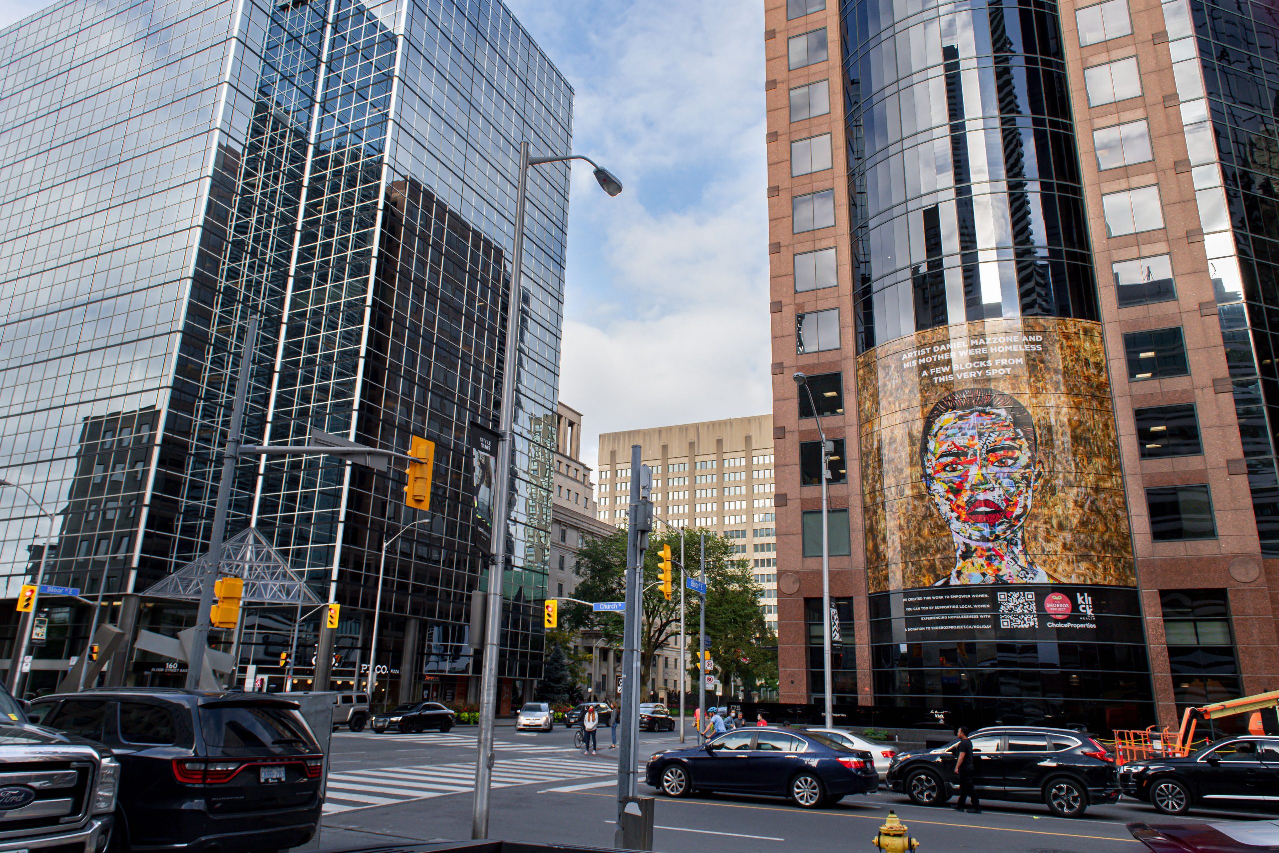 The Shoebox Project - Building Wrap Case Study | Contra Vision